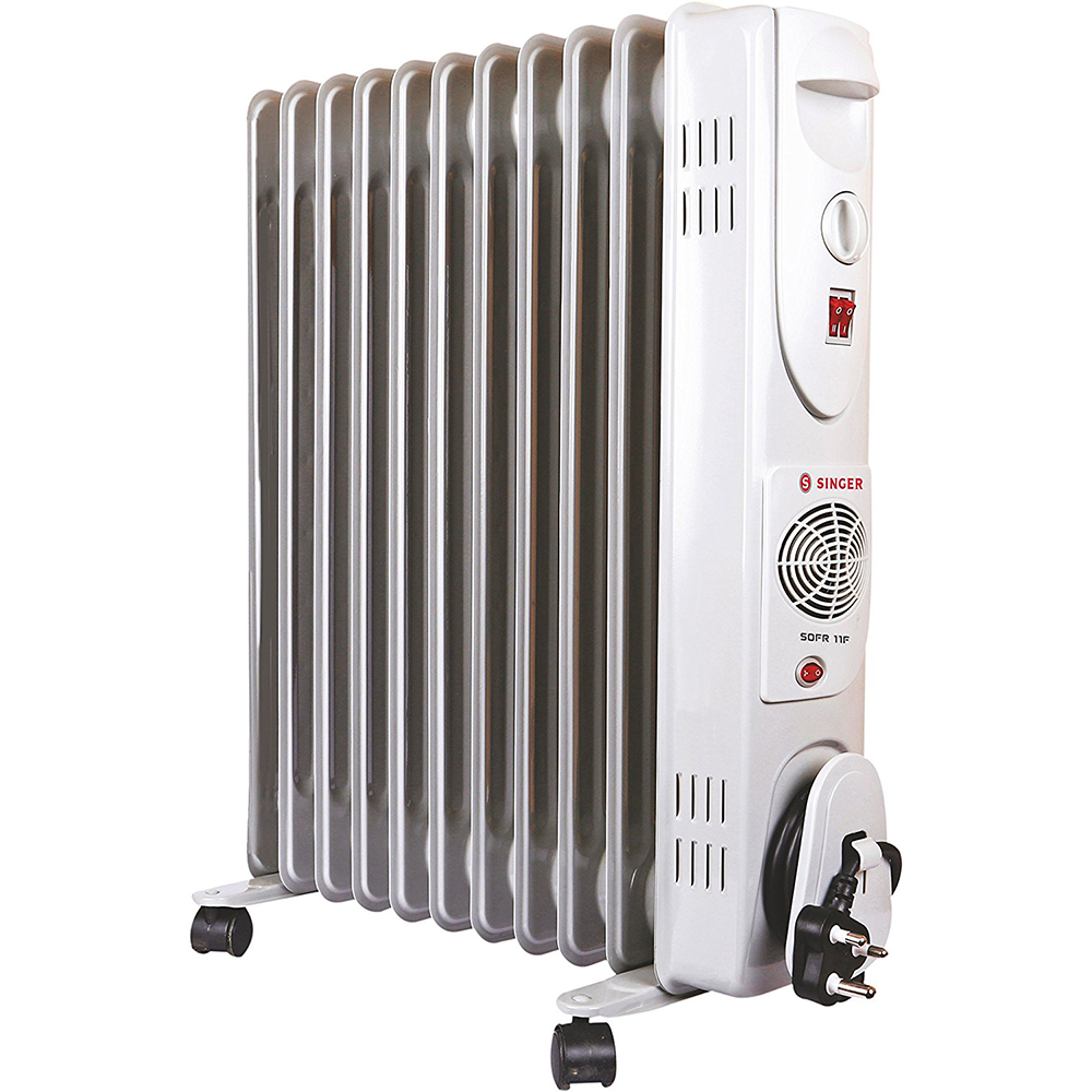 Oil Filled Radiator 2kW - Mark One Hire
