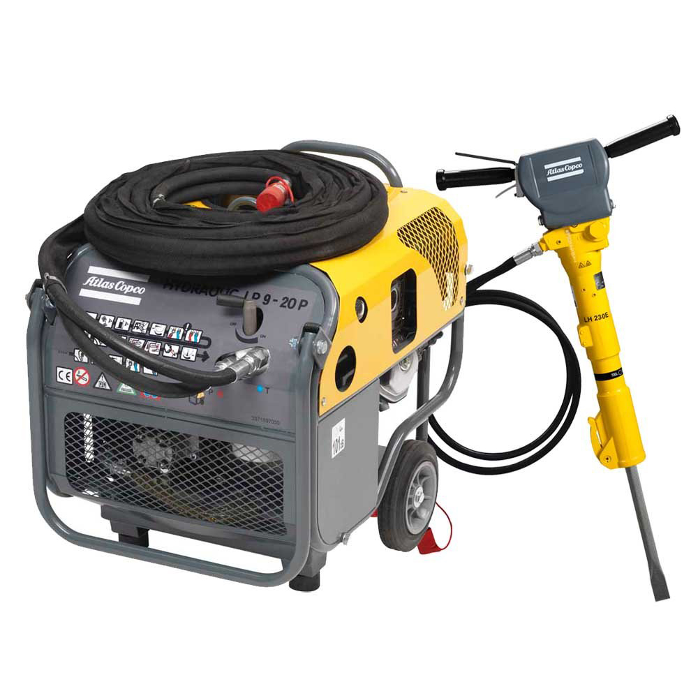 Hydraulic Breaker Power Pack and Gun - Mark One Hire