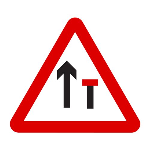 Road Sign - Lane Closed - Mark One Hire