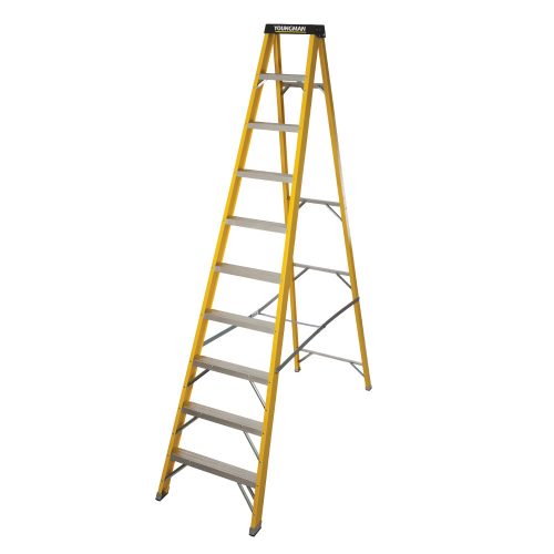 10 Tread GRP Step Ladder - Mark One Hire