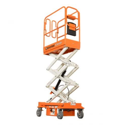 Push-Around Mini Scissor Lift - Snorkel S3010P - Mark One Hire