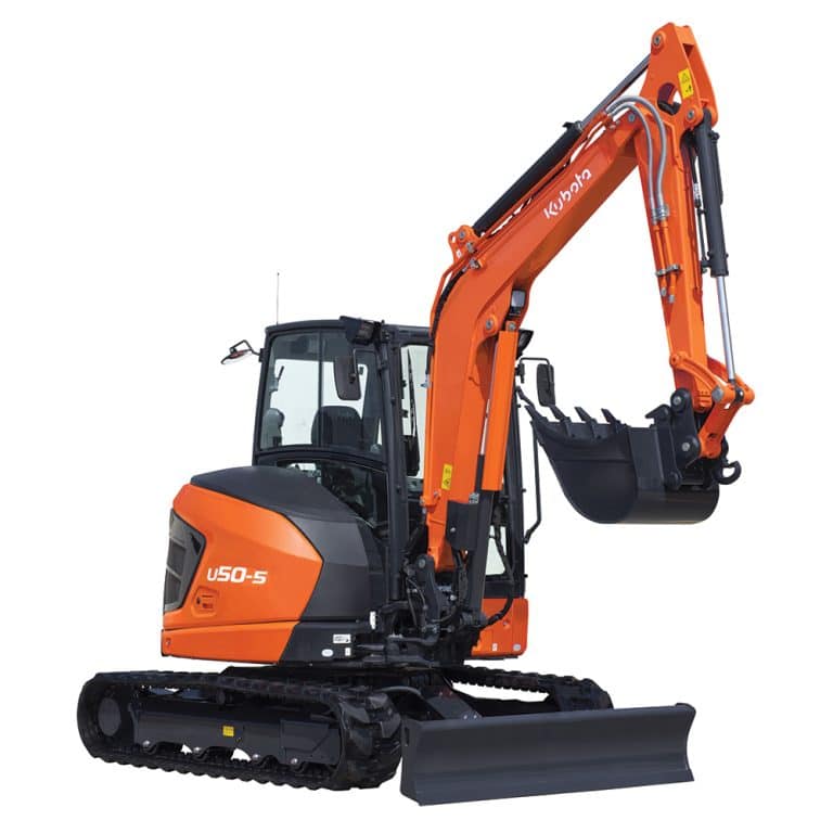 5-Ton Digger Kubota U50-5 - Mark One Hire