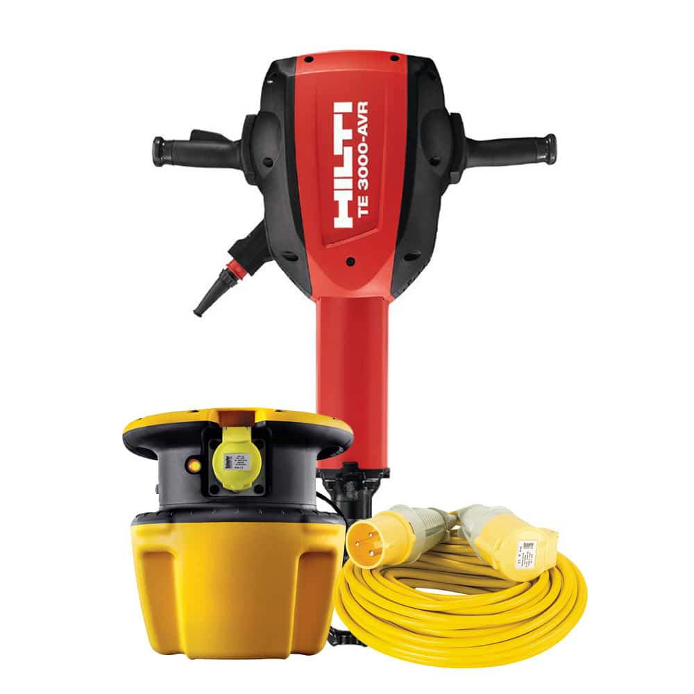 Hilti TE3000AVR - Heavy-Duty Breaker Bundle - (BREAK5) - Mark One Hire