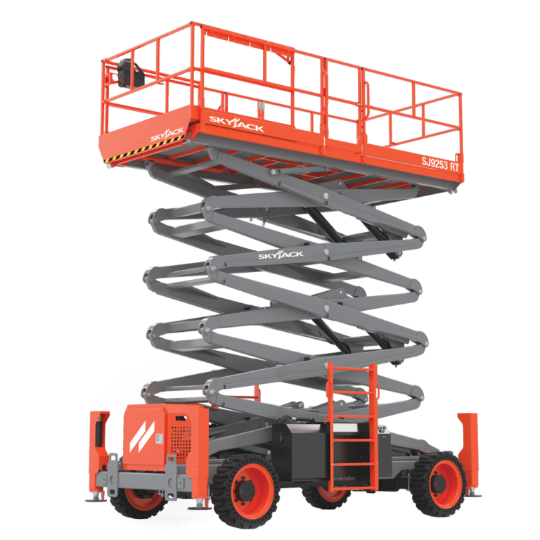 53' Rough Terrain Scissor Lift 4x4 Diesel - SkyJack - Mark One Hire